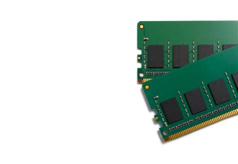 Premium Photo Ddr Ram Memory Modules Isolated On White Background