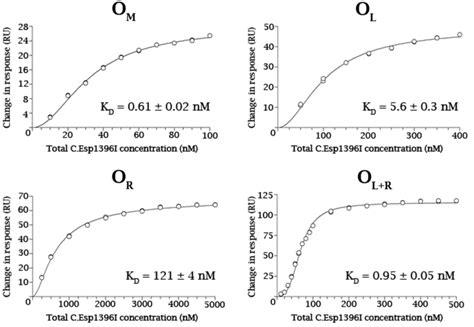equilibrium binding analysis equilibrium binding at saturation was