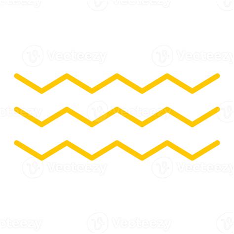 Zig Zag Line Shape 50 Geometric Brutalist Shape Set Outline Style 27394527 PNG
