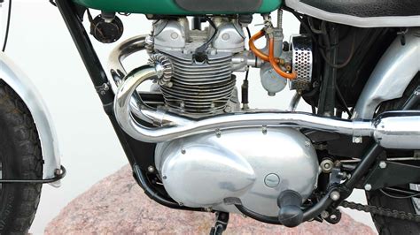 1966 Triumph T100c 500 Scrambler At Las Vegas Motorcycles 2023 As T157