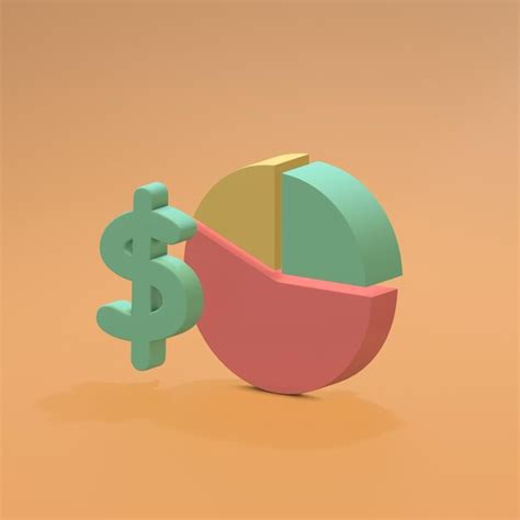 Premium Psd 3d Icon Illustration Pie Chart