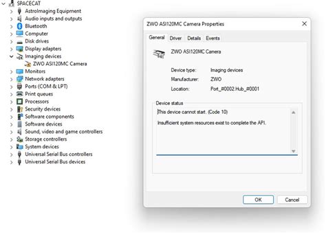 Zwo Asi 120 Usb Issue Beginning Deep Sky Imaging Cloudy Nights