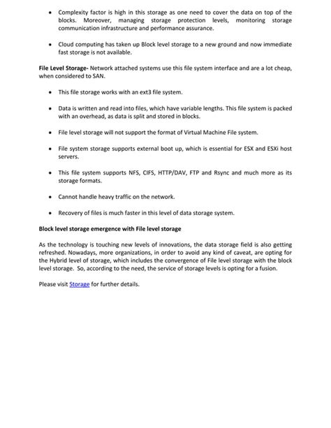 block level storage vs file level storage pdf