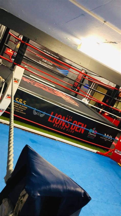 The Lions Den Boxing Club Home