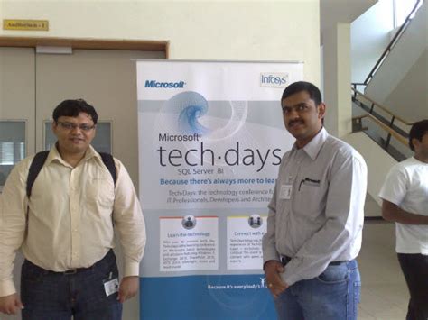 Sqlauthority News Notes From Techdays 2009 At Infosys Bangalore