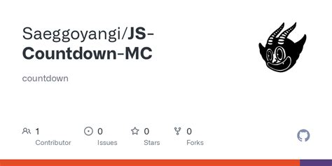 Github Saeggoyangijs Countdown Mc Countdown