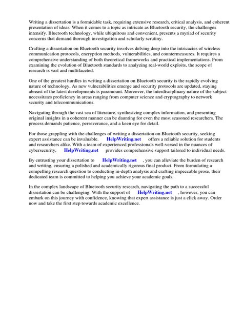 Bluetooth Security Dissertation Pdf Bluetooth Internet Of Things