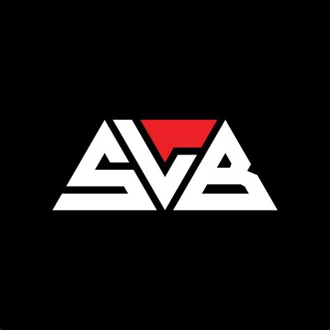 Slb Triangle Letter Logo Design With Triangle Shape Slb Triangle Logo Design Monogram Slb