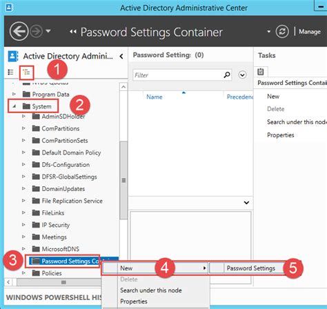 Fine Grained Password Policy In Windows 2012 R2
