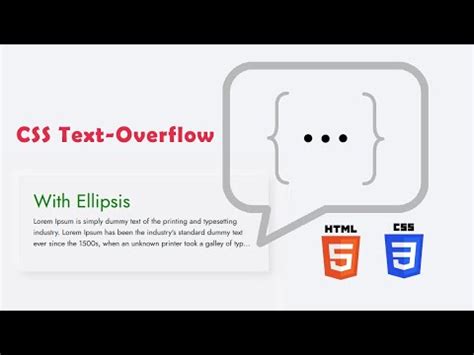 CSS Ellipsis How To Truncate Text With An Ellipsis Using Of CSS Text Overflow