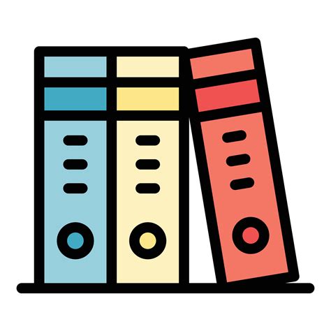 Office Folder Icon Vector Flat 26608001 Vector Art At Vecteezy