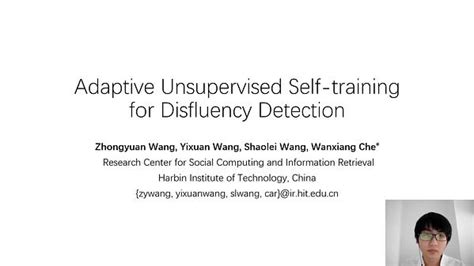 Adaptive Unsupervised Self Training For Disfluency Detection Underline