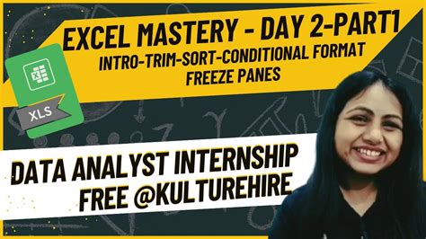 Youre Doing Excel Wrong Learn The Secrets To Mastering Conditional Format Day2 Part1 Youtube