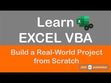 Learn Excel VBA Programming Practical Tutorial For Building Excel Macros YouTube