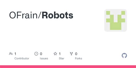 github ofrain robots