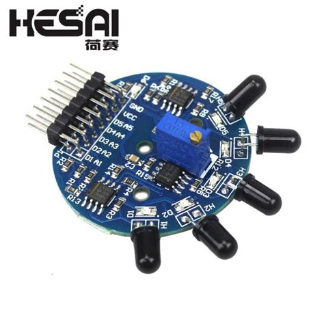 【happy One】flame Sensor Module 5 Road Digital Analog Signal Dual Output Fire Detection Module