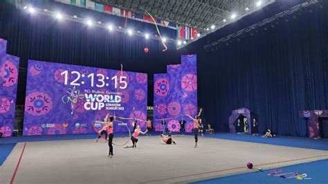 В Ташкенте стартовал этап кубка мира по художественной гимнастике