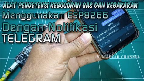 Alat Pendeteksi Kebocoran Gas Dan Kebakaran Menggunakan Esp8266 Dengan