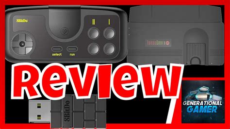 8bitdo Tg16 2 4ghz Wireless Gamepad Reviewed For Turbografx 16 Pc