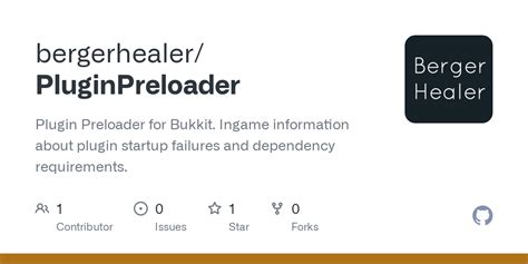 Github Bergerhealer Pluginpreloader Plugin Preloader For Bukkit Ingame Information About