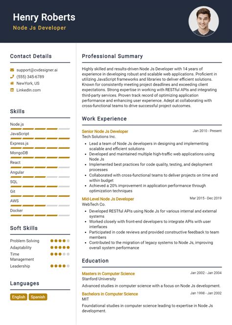 25 Web Developer Cv Examples And Free Templates For 2024 Cvdesignerai