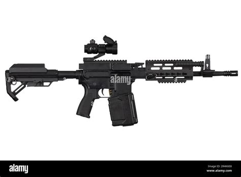 Machinegun From Carbine With Belt Fed Upper Receiver That Convert Ar 15 Or M16 From A Standard
