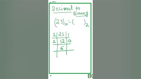 Decimaltobinary Trending Tredingshorts Shorts Shortvideo Shorts Viralshorts Computer