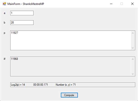 Elliptic Curve Point Counting Using The Shanks Mestre Algorithm In C