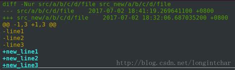 Diff与patch详解 Csdn博客