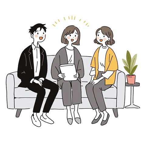 相談会・ビジネスミーティング｜イラスト・フリー素材なら「シンテリ」