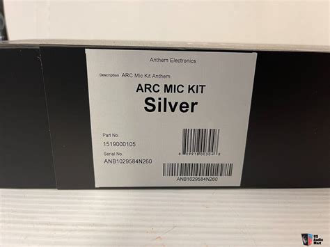 Anthem Arc Mic Kit Silver For Sale Us Audio Mart