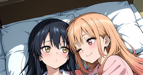 Marin Kitagawa Crossover Ai Generated Illustration Marin Kitagawa