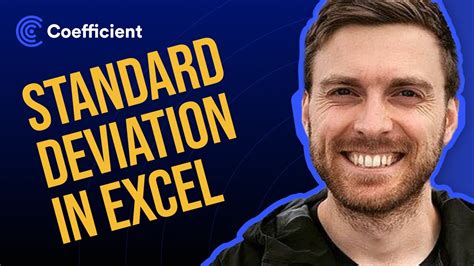 How To Use Standard Deviation In Excel Stdev P Vs Stdev Youtube