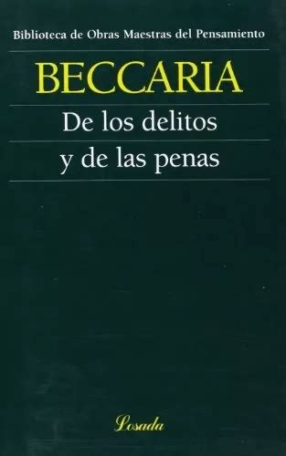 De Los Delitos Y De Las Penas Omp 19 Cuotas Sin Interés