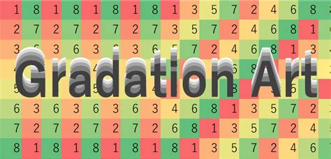 【だれでも簡単excelアート！】グラデーション・アートの世界～前編～ 数学・統計教室の和から株式会社