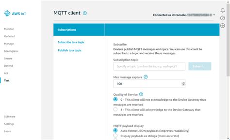 send inputs to test the detector model aws iot events