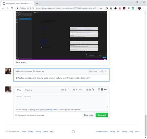 All My Text Is Black Issue 60298 Microsoft Vscode GitHub
