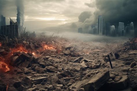 Premium Ai Image Global Warming Intensifies Natures Wrath Heightening Disaster Risk