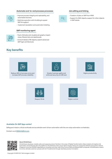 Ppt Elevate Your Sap Landscapes Efficiency And Performance With Hcl Workload Automa