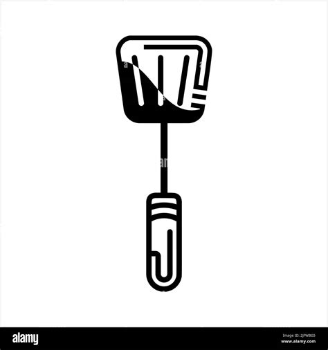 Spatula Icon Spatula Vector Art Illustration Stock Vector Image And Art Alamy