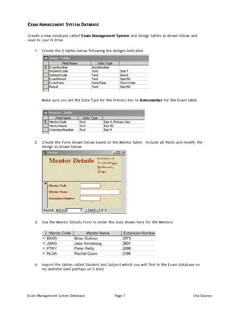 Pdf Exam Management System Notes Dokumentips