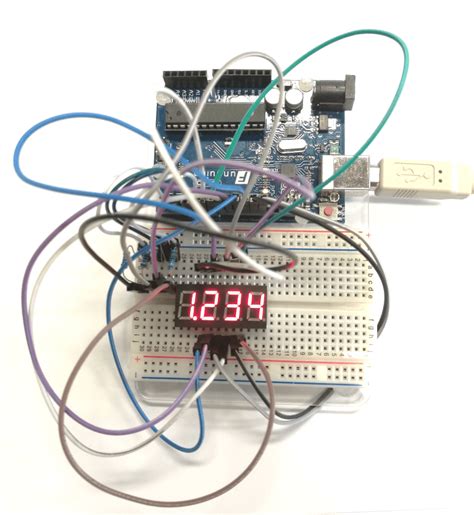 No 3 Four Digit Seven Segment Display Arduino Tutorials And Kits For Arduino