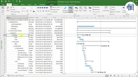 Colorful Ms Project Tasks In Gantt Chart Using Vba Macros Button Upwork