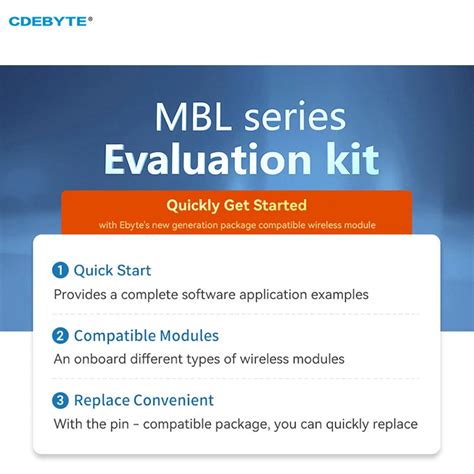 Test Board E22 900mbl 01 E22 900m22s Lora Development Evaluation Kit U Ebyte