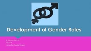Development Of Gender Roles PPTX Parenting Babies And Babes Parenting