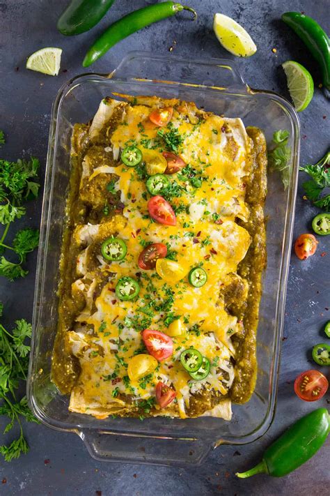 Chicken Enchiladas Recipe Verde At Horace Gant Blog
