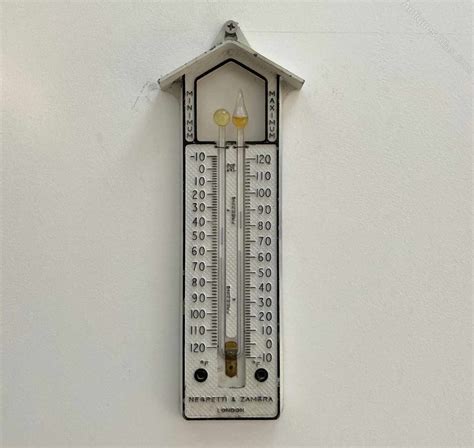 Analog Min Max Thermometer At Declan Thwaites Blog