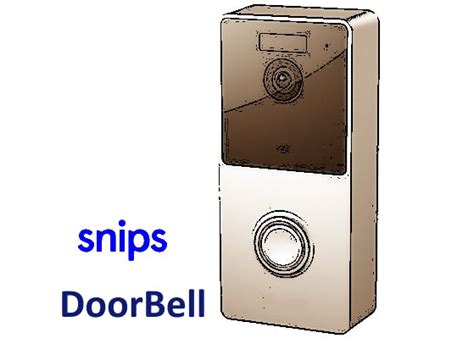 doorbell and intercom with snips voice assistant