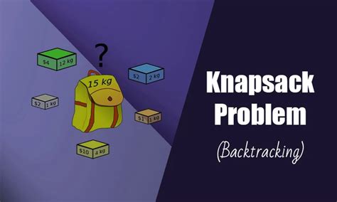 Knapsack Problem Using Backtracking Codecrucks