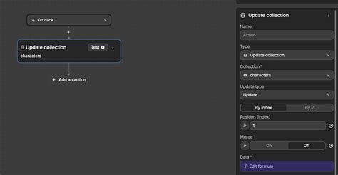 Update Collection Documentation